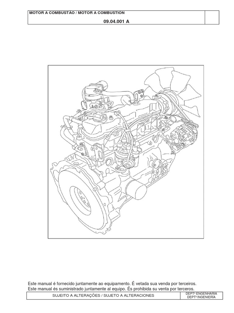 Manual do Motor Nissan K25 | PDF