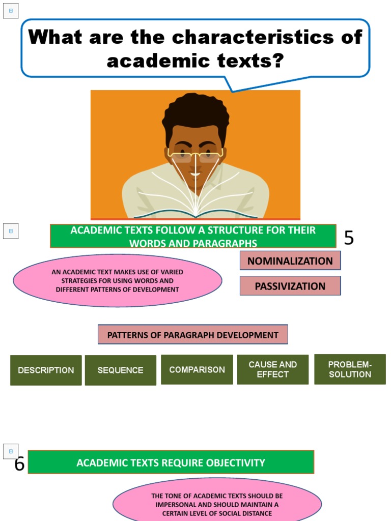 Characteristics of Academic Texts (Part 2) | PDF