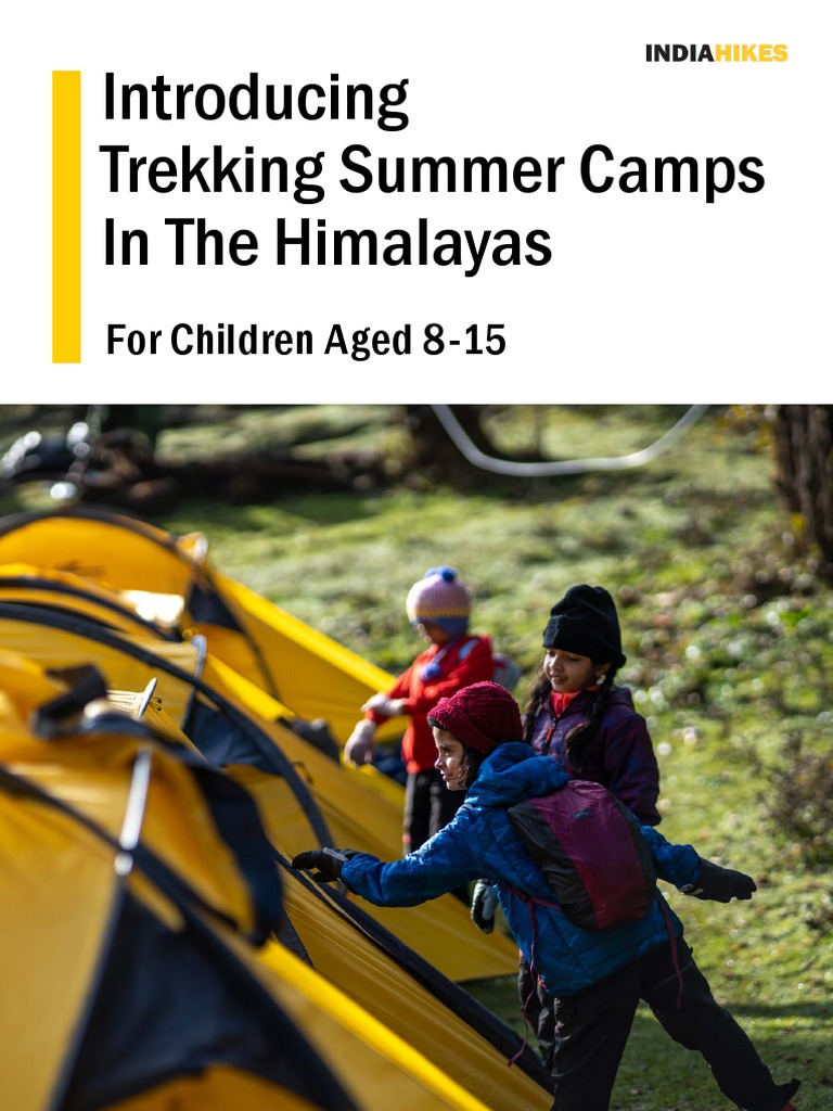 Himalayan Summer Trekking Camps for Kids | PDF | Mountaineering | Camping