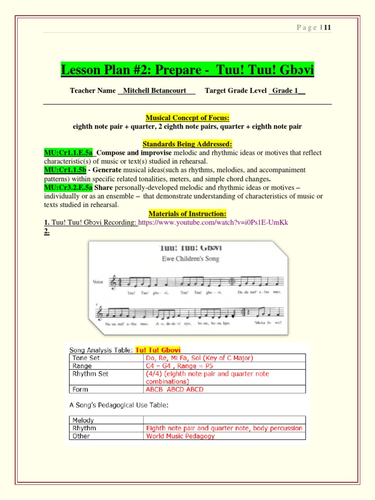 11 - Elementary Unit-11-14 | PDF | Rhythm | Songs