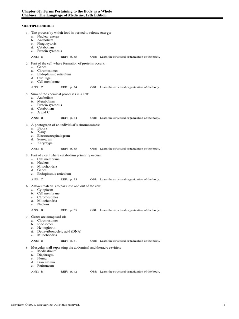 ExamView - Chapter - 02 | PDF