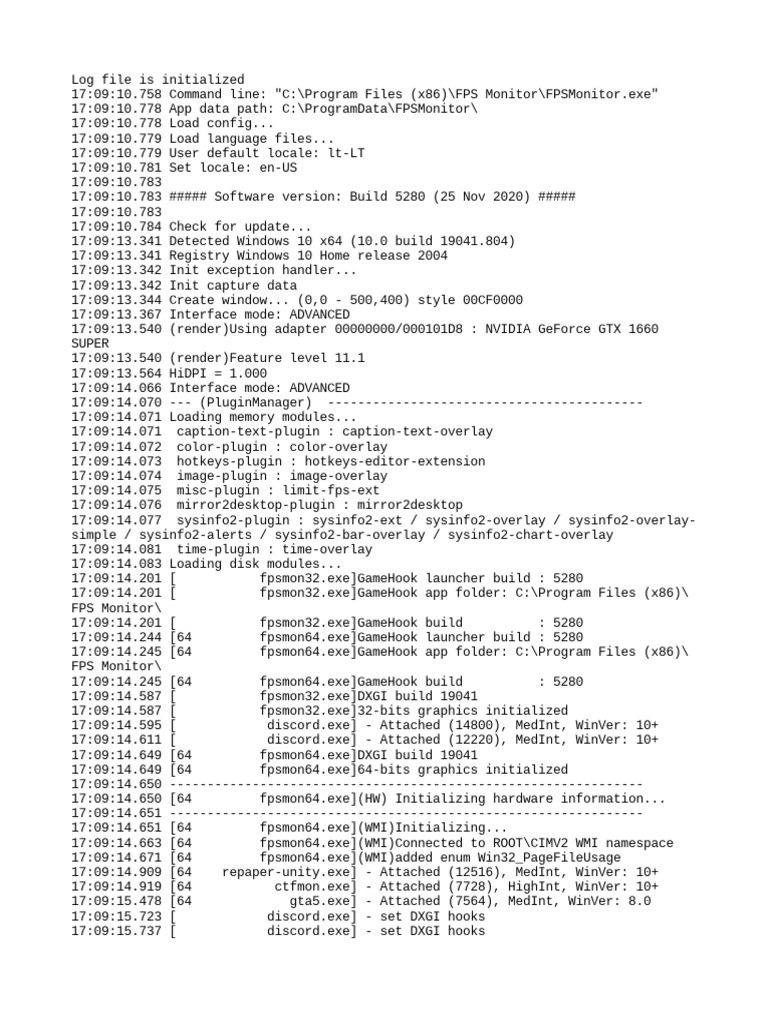 FPSMonitor | PDF | Graphics Processing Unit | Windows Registry