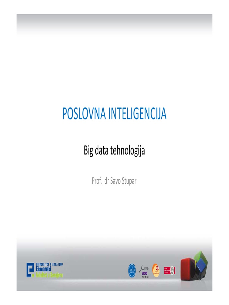 Big Data Koncept I Tehnologija | PDF
