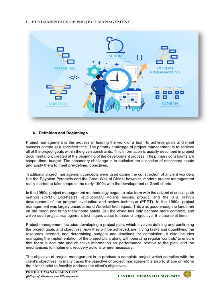 Fundamentals of Project Management: Defining Project Management ...