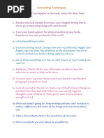 List of 60 Coping Strategies For Hallucinations | PDF | Mental Disorder ...