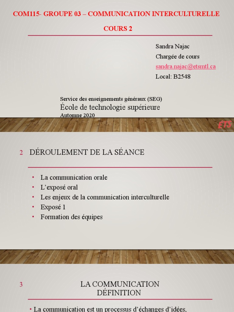 Techniques d'Exposé Oral Efficace | PDF | la communication | Communication humaine