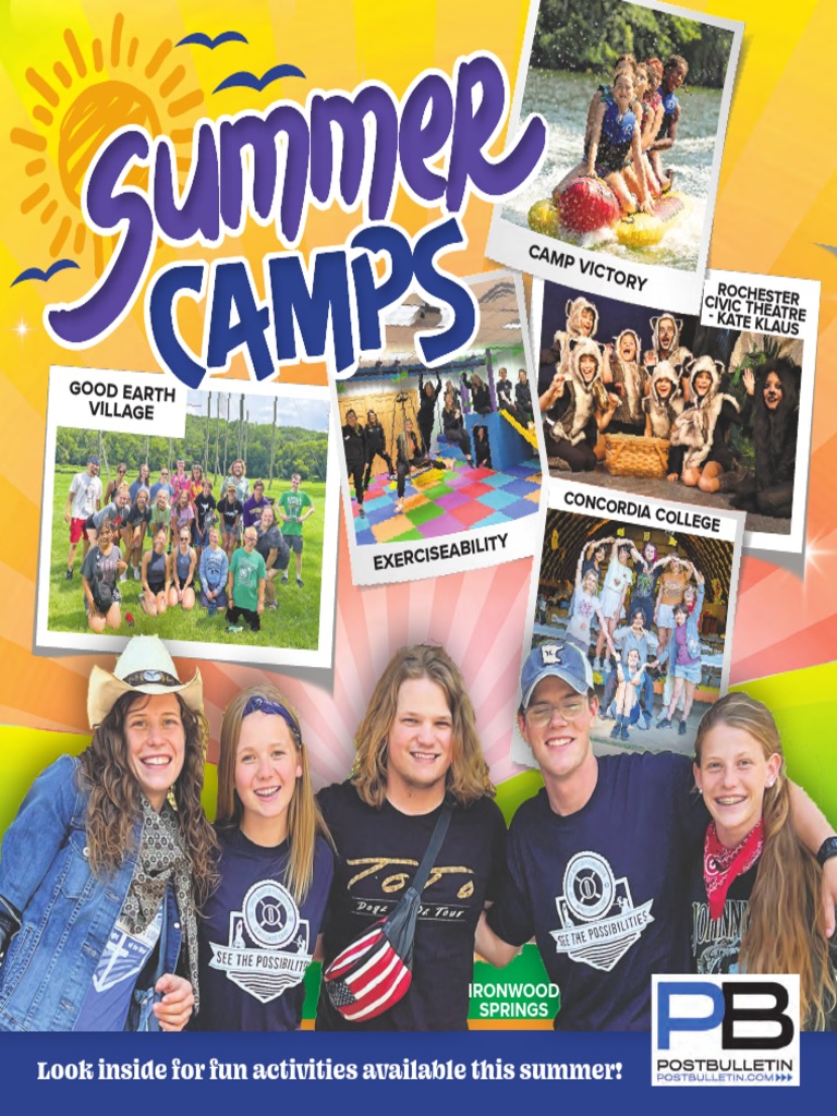 Summer Camps 2023 | PDF | Invention | Self Esteem