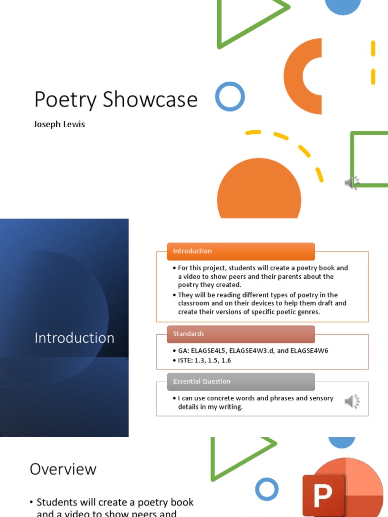 Lesson Plan | PDF | Microsoft Power Point | Poetry