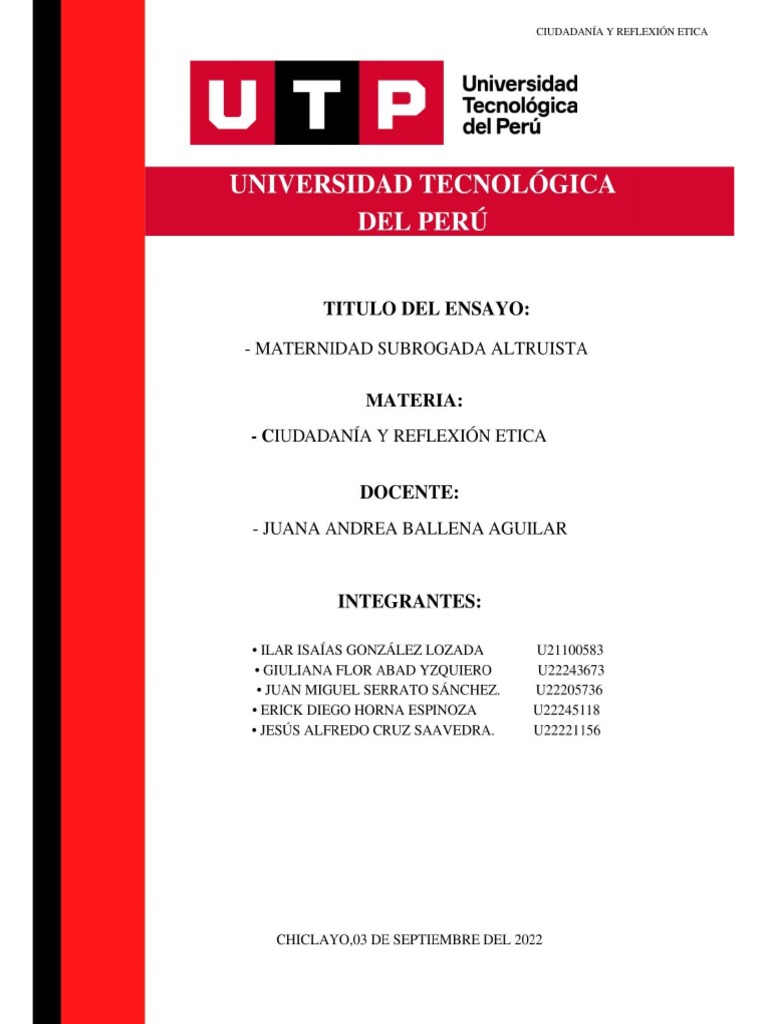 Ensayó Académico | PDF