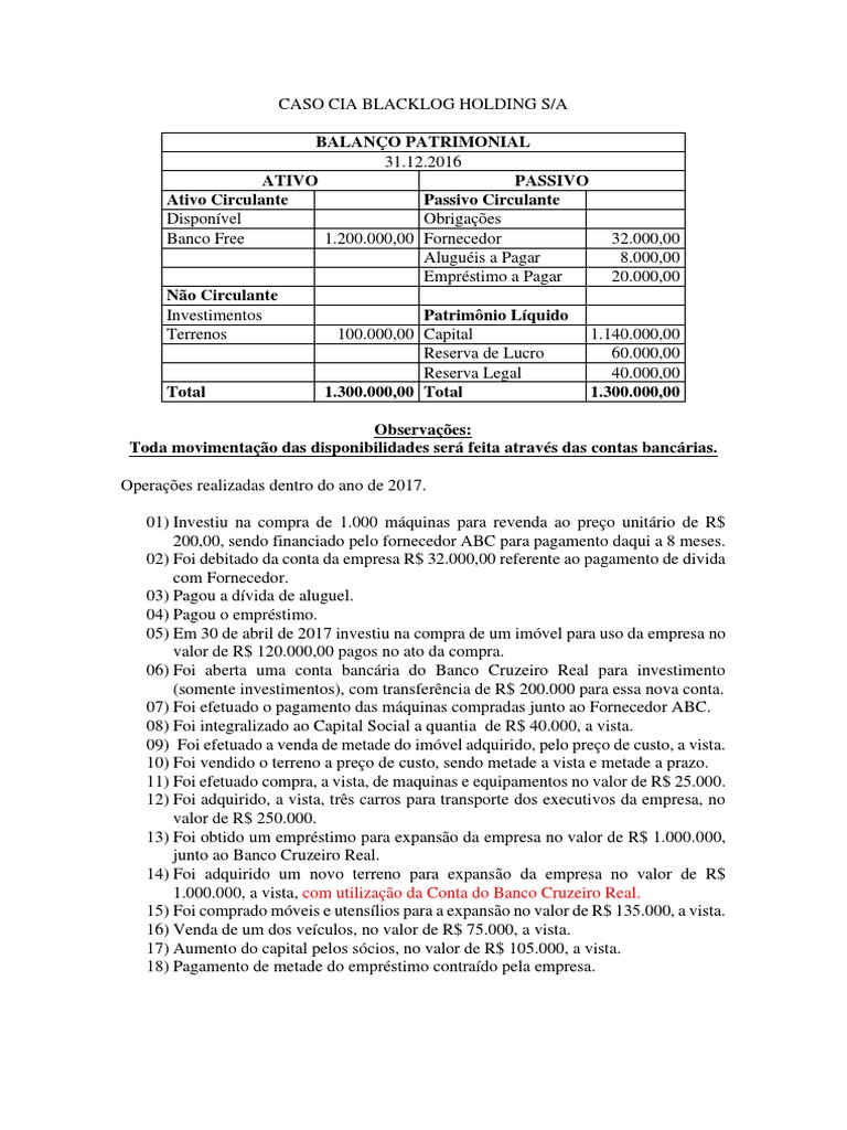 Exemplo Apuração Do Resultado Do Exercício - 28052020 | PDF