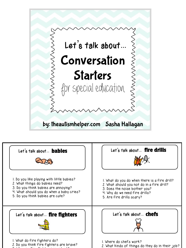 Let's Talk About... : Conversation Starters | PDF | Foreign Language ...