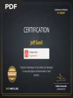 Artificial Intelligence Codingame Certificate | PDF
