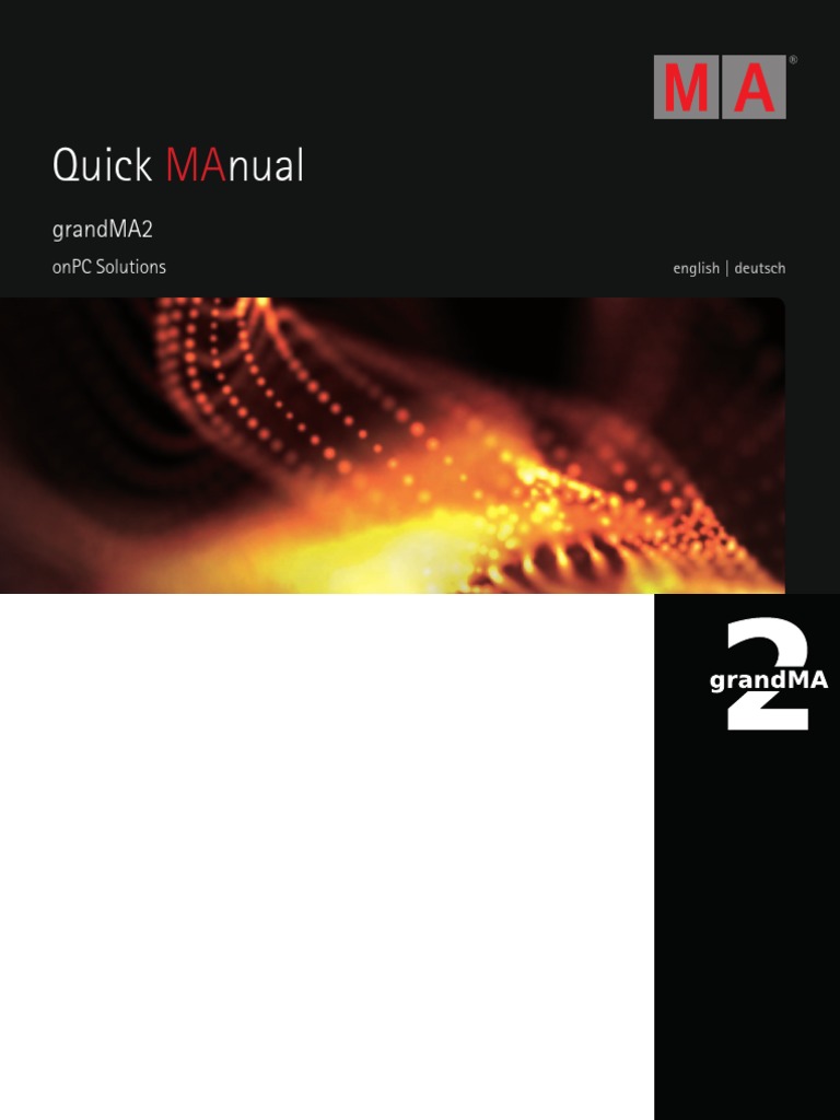 MA onPC+command Fader+wing QuickMAnual 2019 de en | PDF | Electrical ...