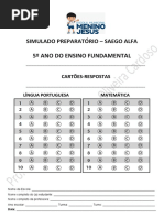Gabarito Prova Objetiva CAED PDF | PDF