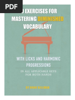 Jazz Piano Workbook | PDF | Chord (Music) | Harmony