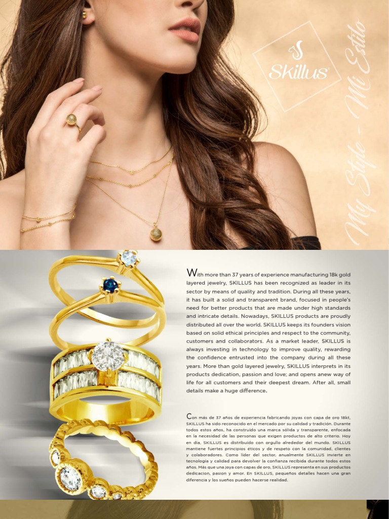 SKILLUS: Joyas de Oro 18k con Tradición y Calidad | PDF