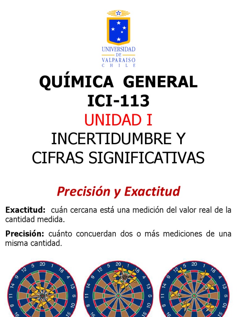 Incertidumbre y Cifras Significativas | PDF | Exactitud y precisión ...