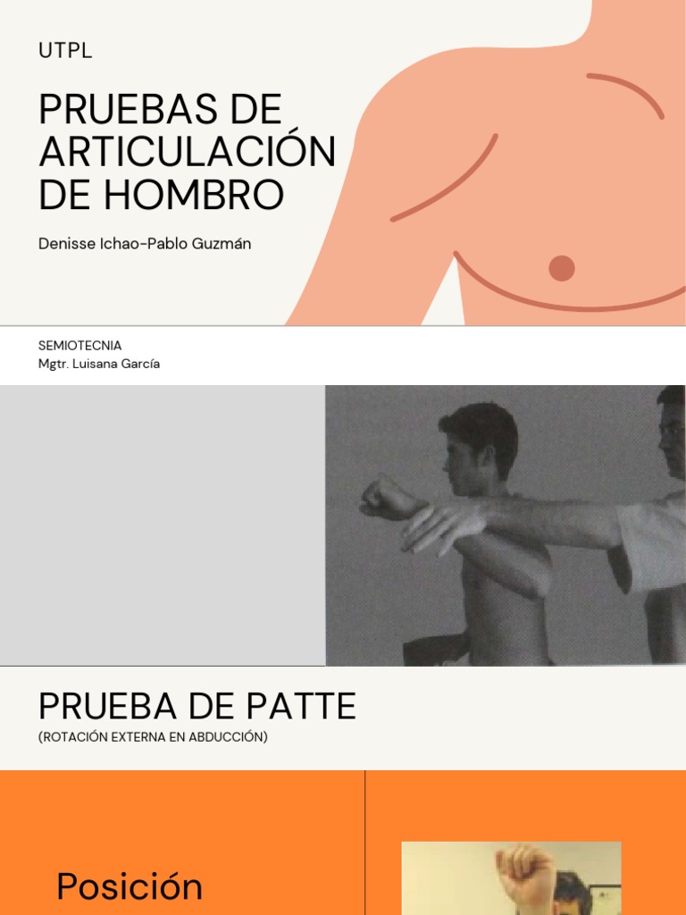 Pruebas Hombro | PDF
