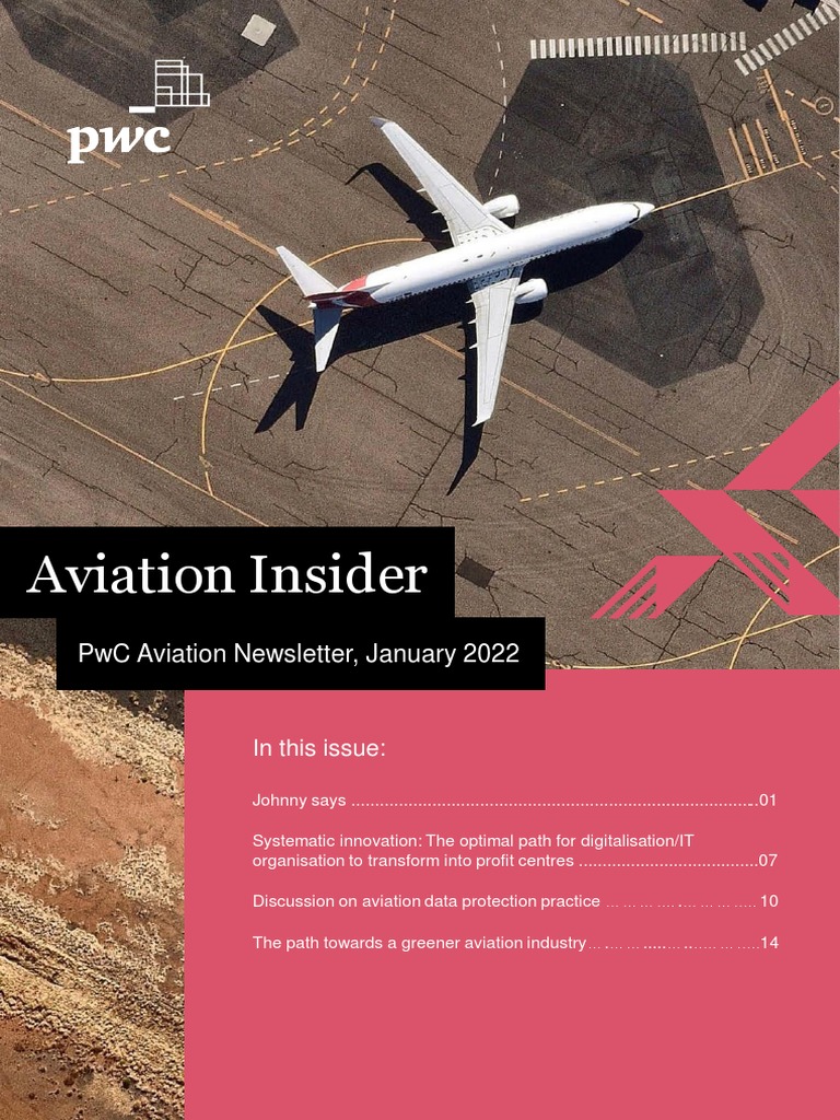 Aviation Insider Newsletter Jan2022 | PDF | Innovation | Economies