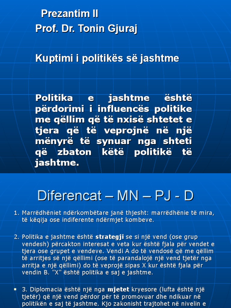 DPE Prezantimi II Ne PP | PDF