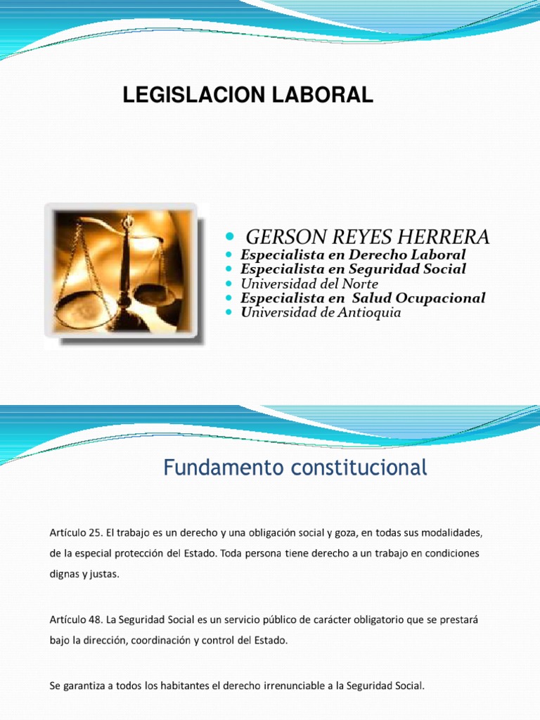 Legislacion Laboral | PDF