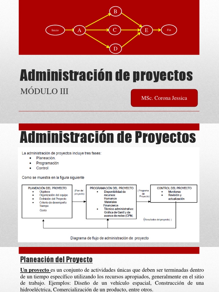 Administración de Proyectos | PDF | Business