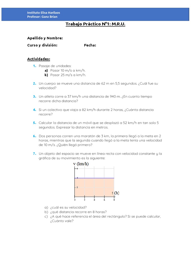Trabajo Práctico N°1 | PDF