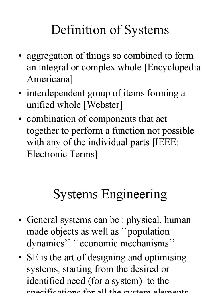 01 Des | PDF | System | Systems Engineering