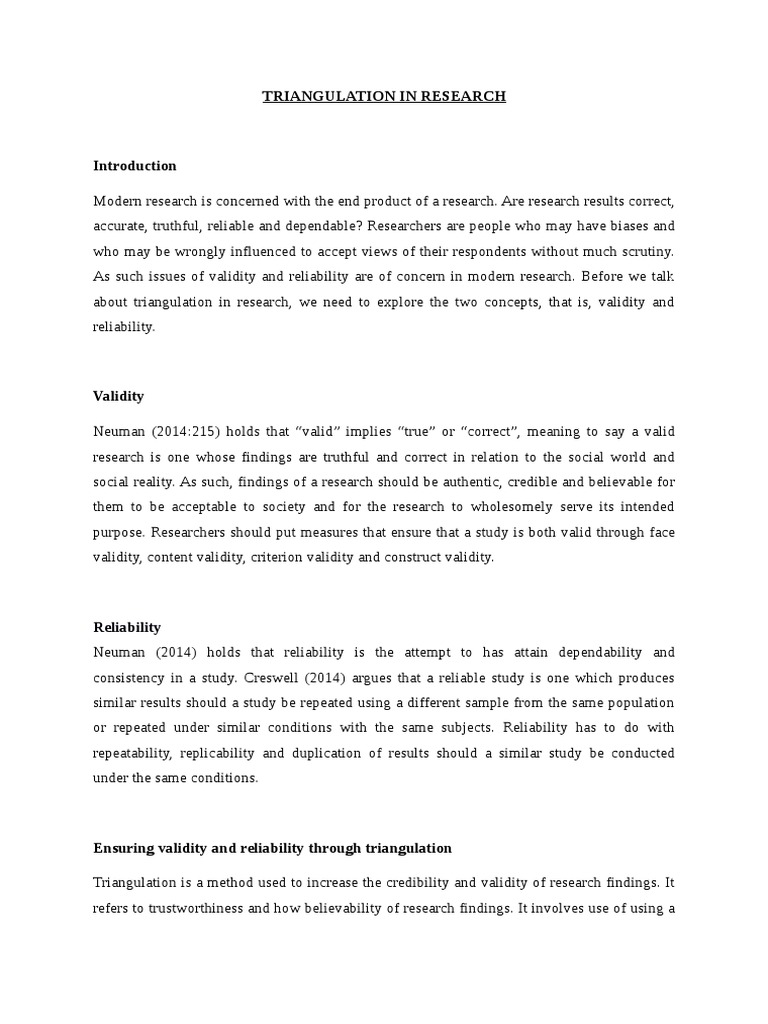 Triangulation+in+Research Abcdpdf Word To PDF | PDF