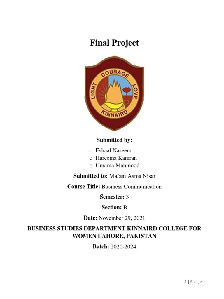 Business Communication Project | PDF | Employment | Sexual Harassment Business Communication Project | PDF | Employment | Sexual Harassment
