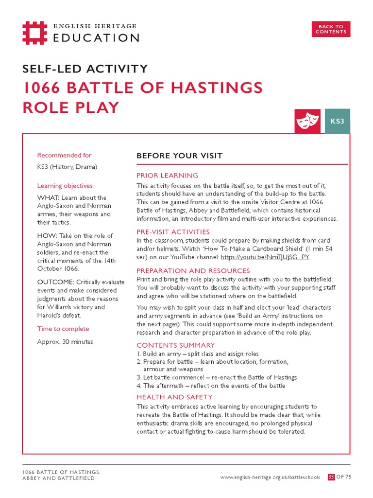 1066 Battle of Hastings Role Play - 1066 Battle of Hastings Abbey and ...