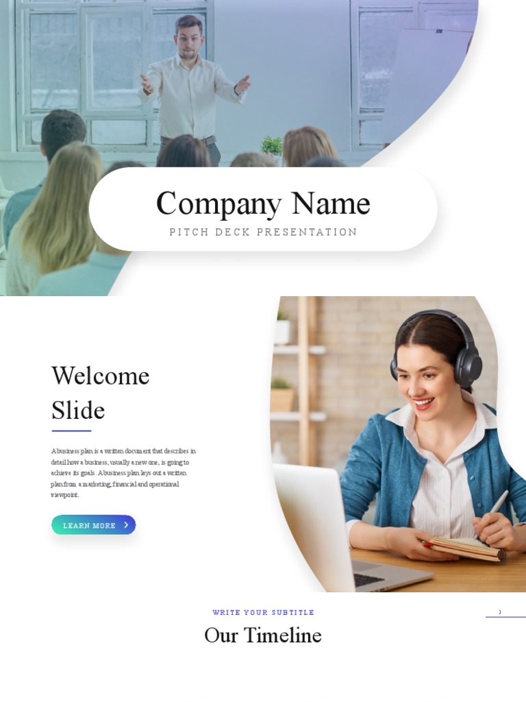 Accelerator Pitch Deck Green Variant | PDF Accelerator Pitch Deck Green Variant | PDF
