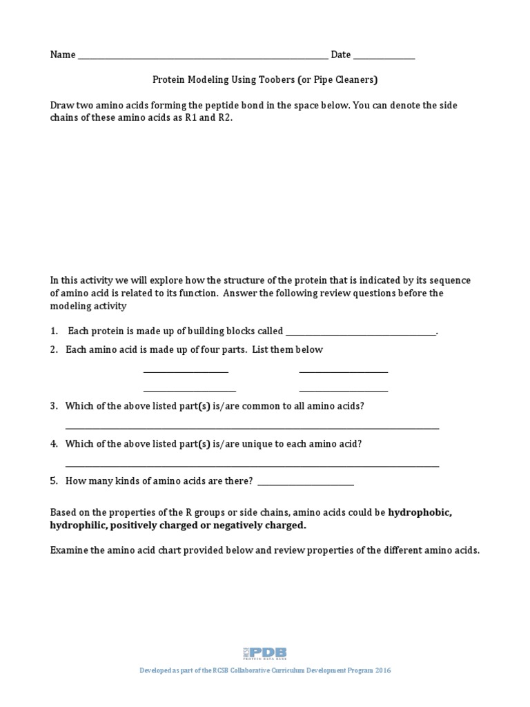 Protein-Modeling-Toobers | PDF