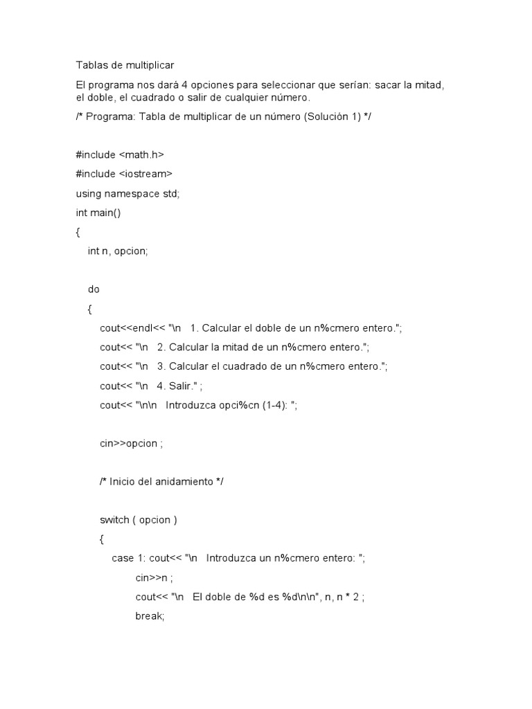 Tablas de Mult - David - Diaz | PDF