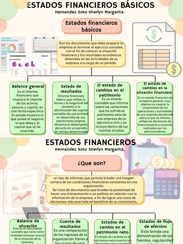 Estados Financieros Básicos y Estructura | PDF