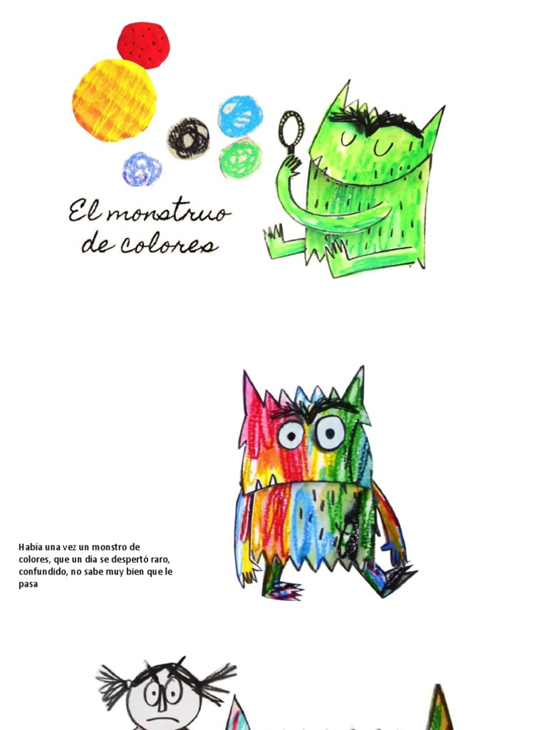 Monstruo de Colores y Emociones | PDF | Poesía