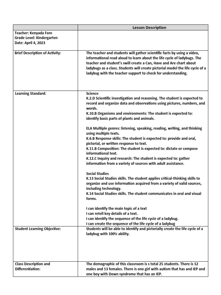 Lesson Plan 3 | PDF | Teachers | Study Skills