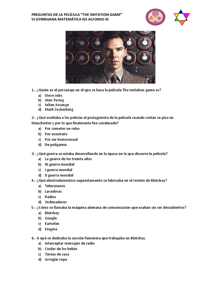 The Imitation Game | PDF | Juegos y actividades