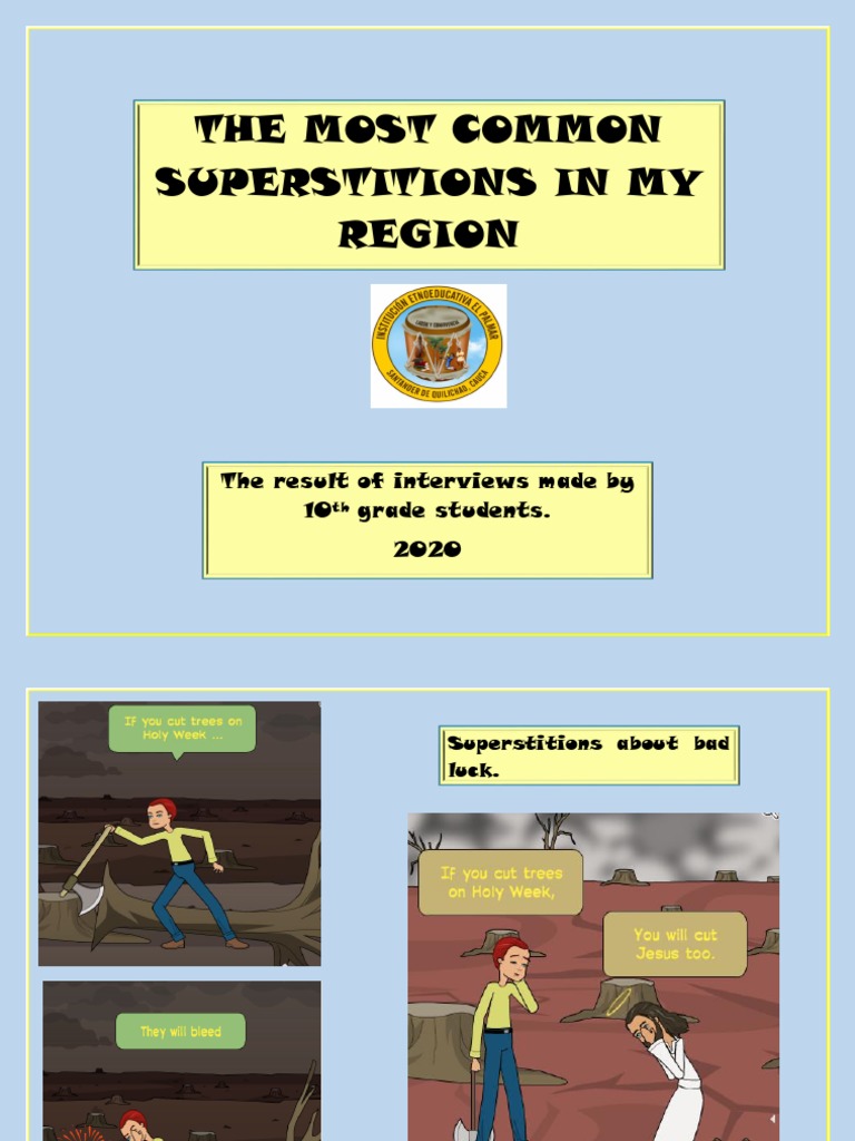 Superstitions Comics | PDF