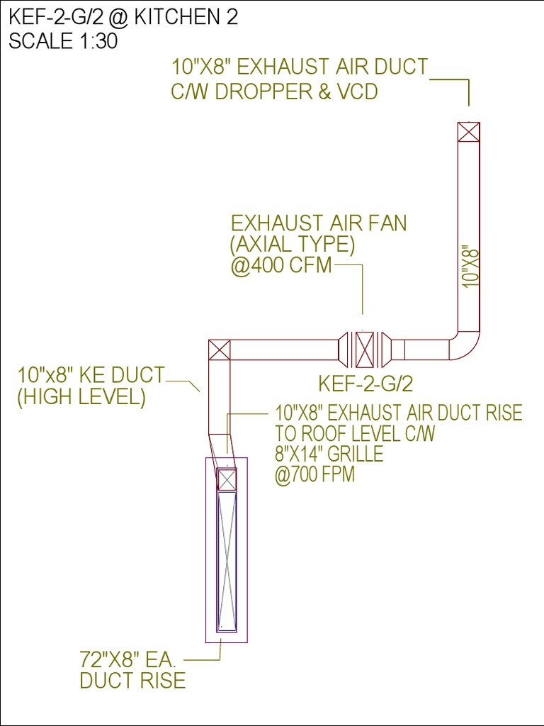 C/W Dropper & VCD 10"X8" Exhaust Air Duct | PDF | Computers ...