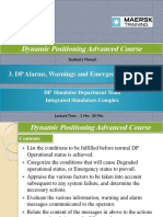 DP Operator Manual: Section 10 Hydro Acoustic Position Reference ...