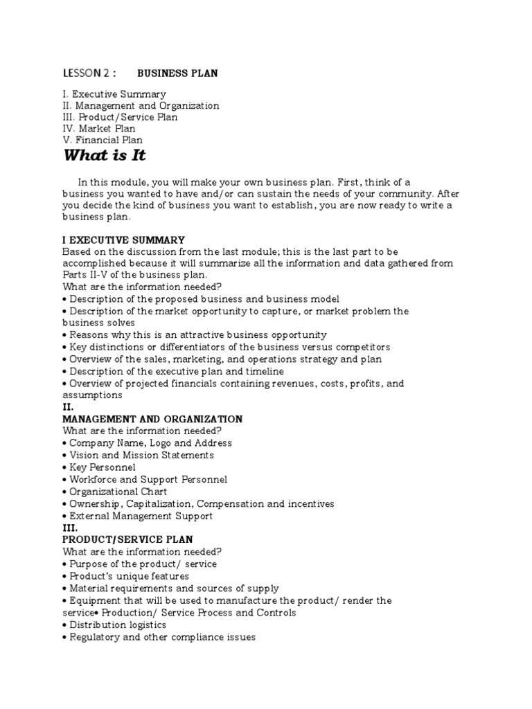 Lesson 2 Entrep | PDF