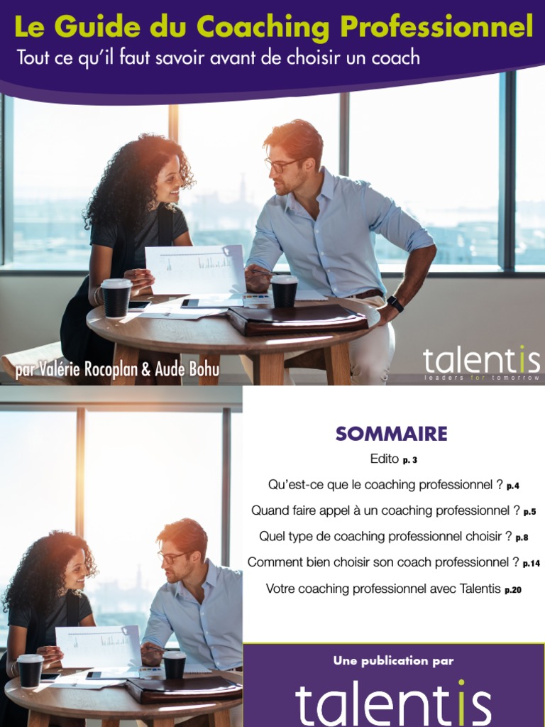 Guide du Coaching Professionnel | PDF | Direction | Programmation neuro ...