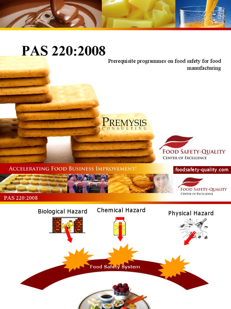 Pas 220 | PDF | Hazard Analysis And Critical Control Points | Food Safety