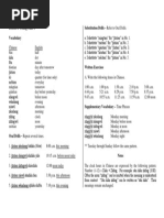Pinyin (Mandarin) Lesson 1 - Counting Numbers | PDF