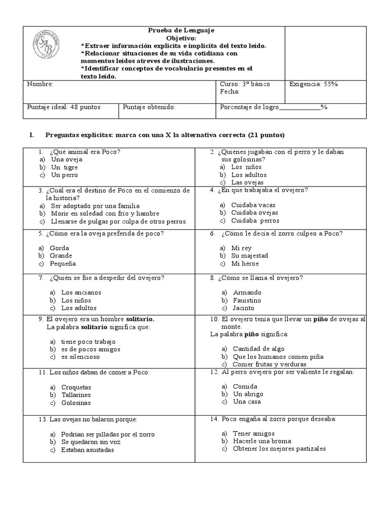 Libro "El Perro Poco y La Oveja Perdida" | PDF