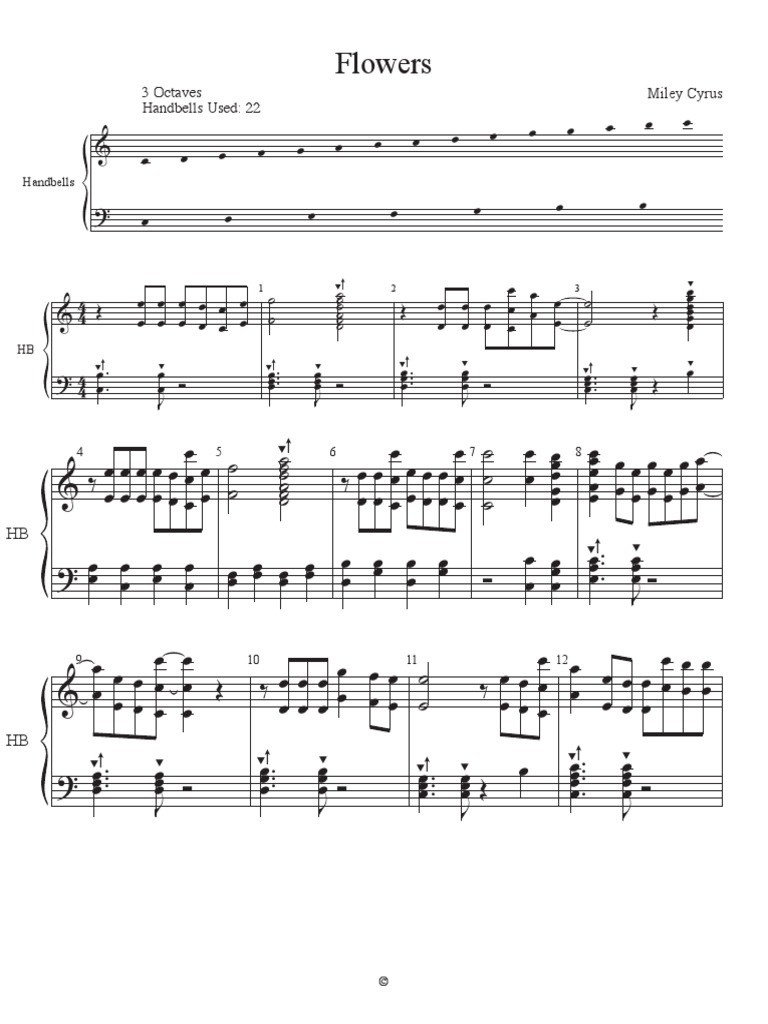 Flowers Mart Exercises - Score | PDF
