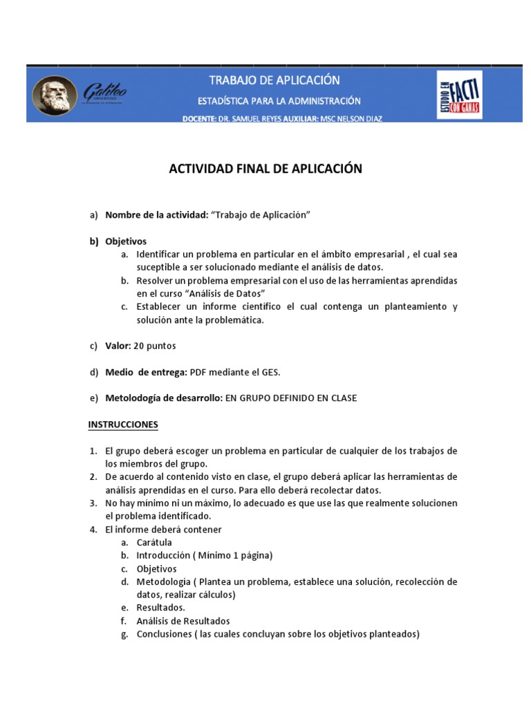 Actividad Final de Aplicacio N | PDF