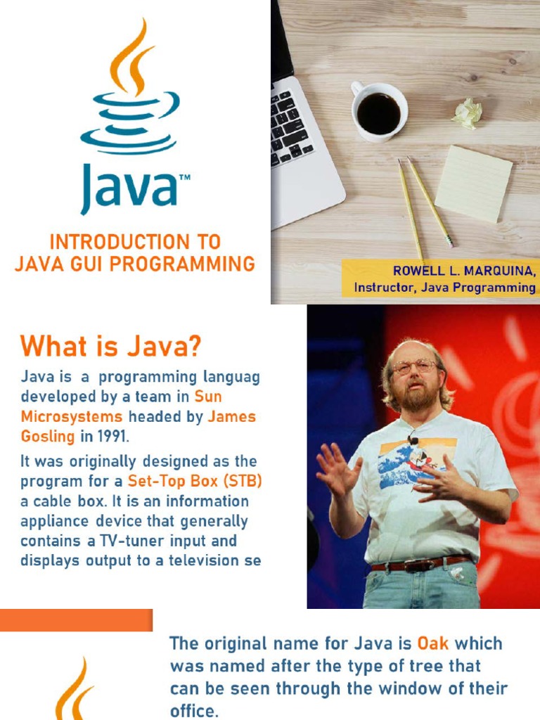 Introduction To Java Gui Pdf