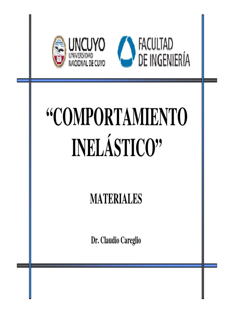 "Comportamiento Inelástico" Inelástico": Materiales | Descargar gratis ...
